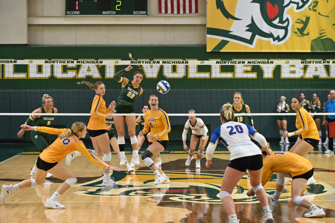 Splitting the sweeps: NMU volleyball begins 2-weekend homestand with ...